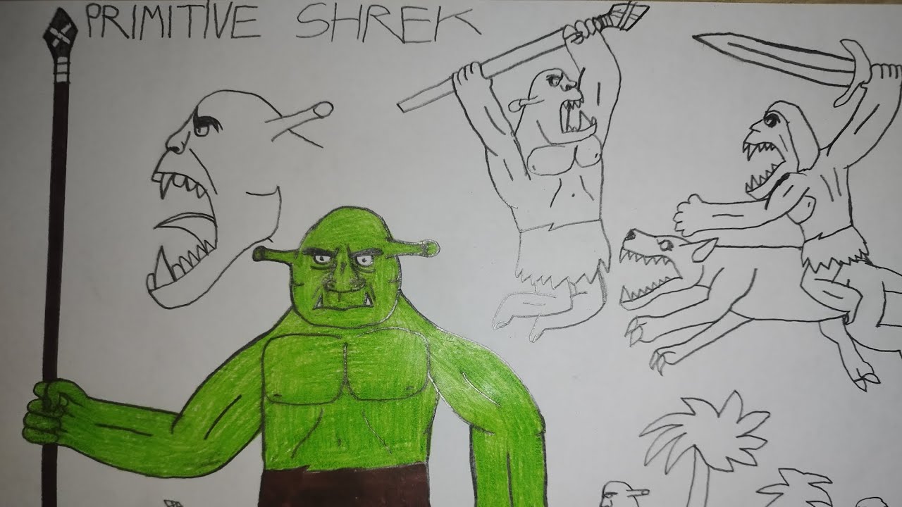 Sound Effects-Primitive Shrek - YouTube