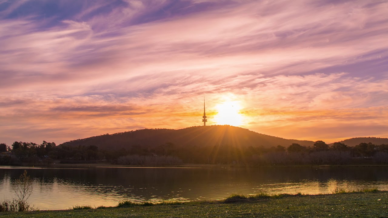 Sunset | Canberra | Timelapse - YouTube