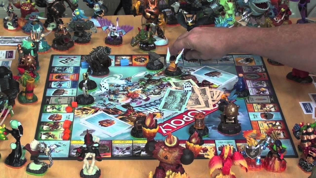 Skylanders Monopoly Gameplay - YouTube