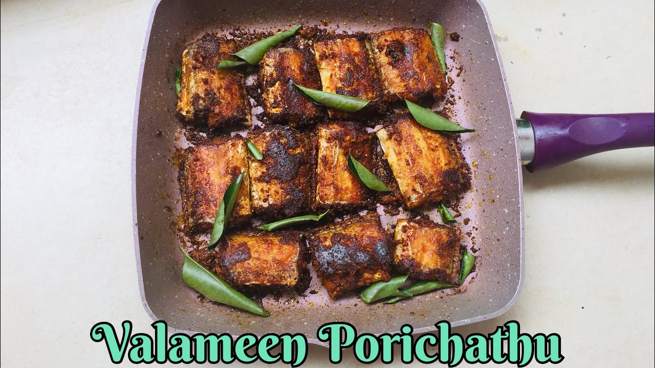Nagercoil Style Valameen Porichathu/Fish Fry Recipe in tamil - YouTube