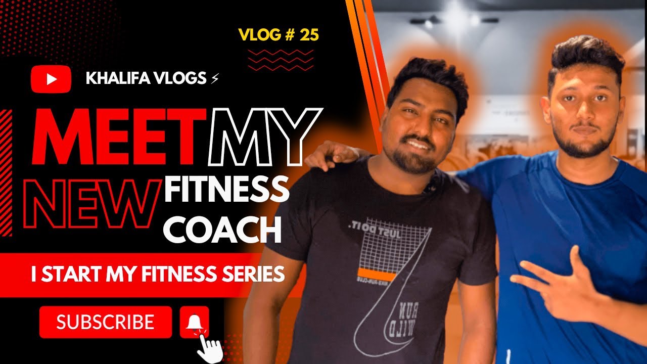 Finally I start my fitness series| meet my new coach #vlog - YouTube