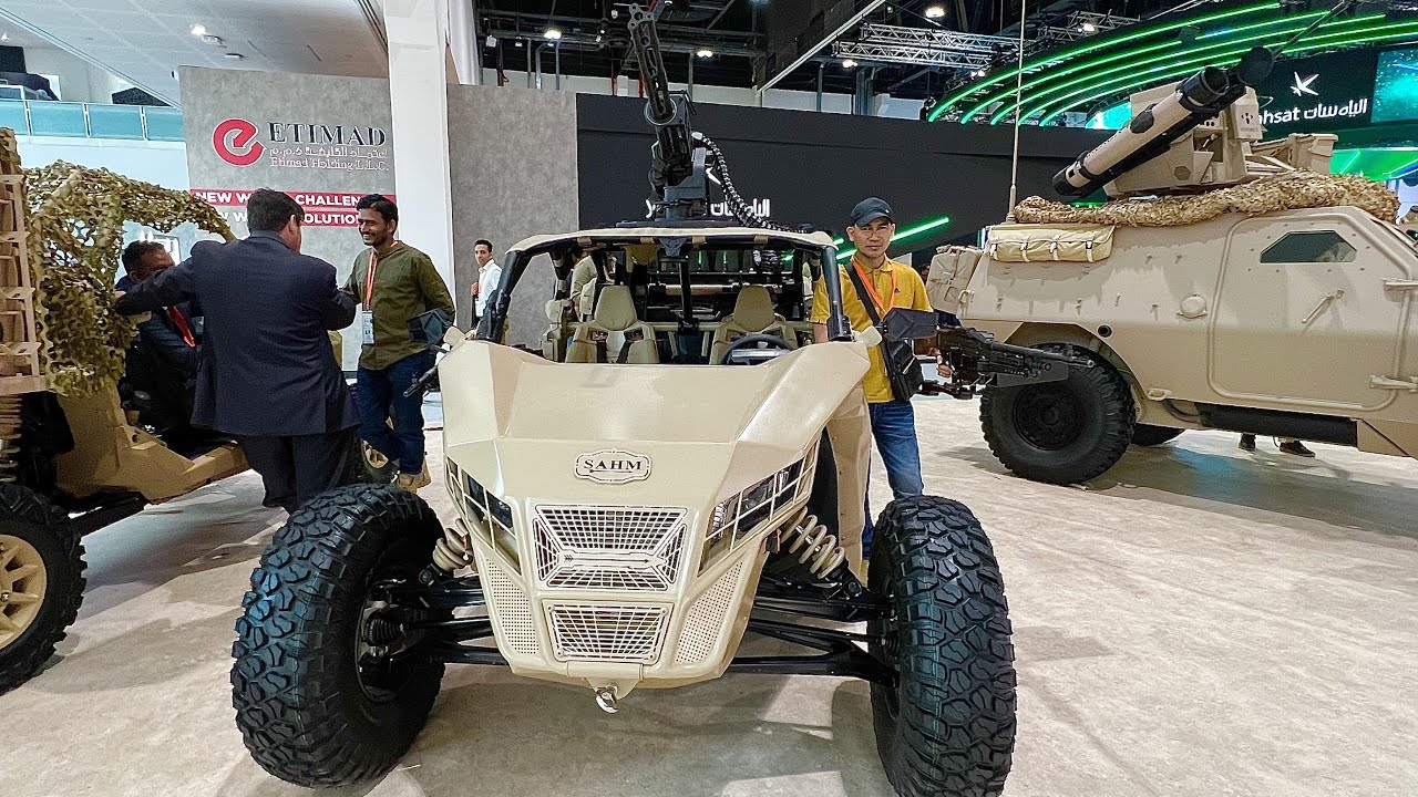 IDEX 2023 Latest Armoured Cars - YouTube