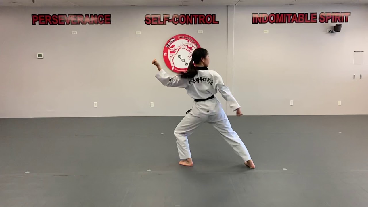 Taegeuk Pal Jang (8) - In Slow Motion - YouTube