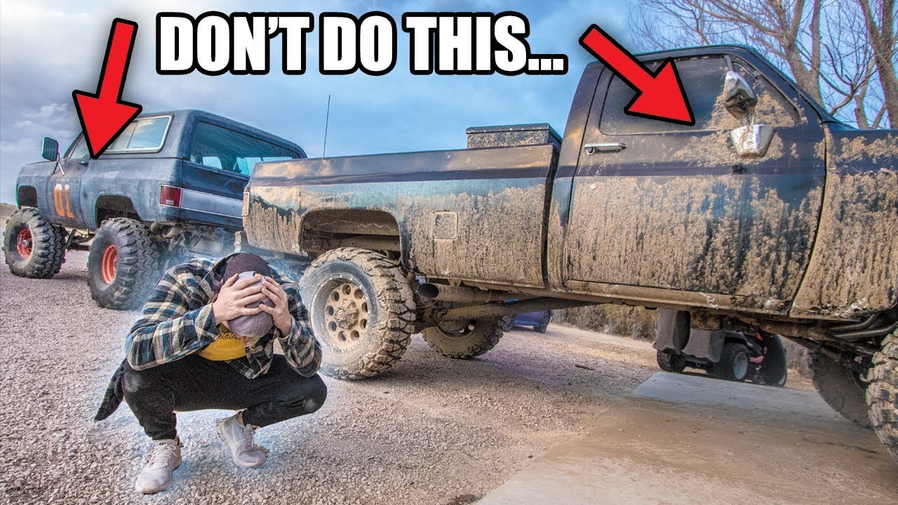 This is why you DON'T take your truck Mudding... - YouTube