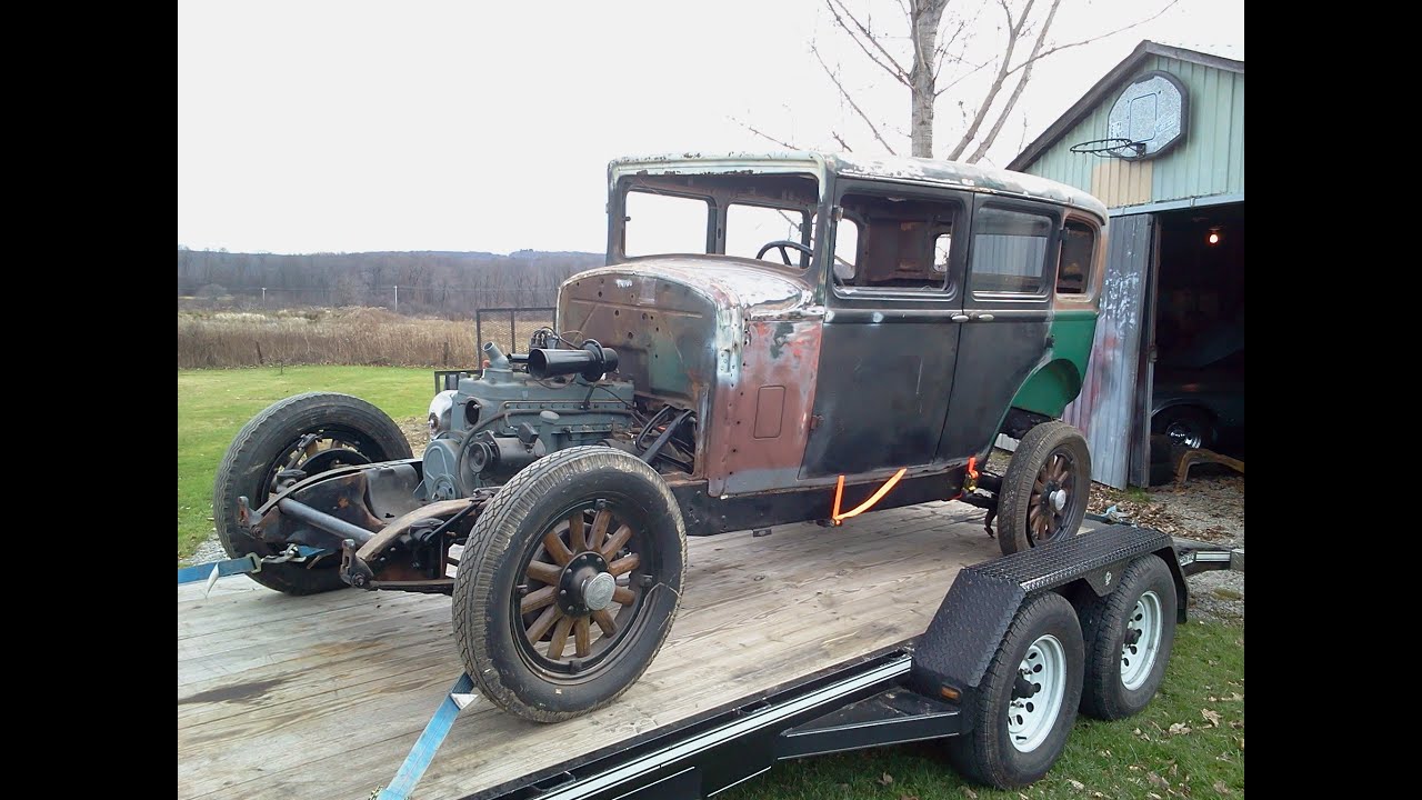 1929 Dodge Brothers Da Sedan Rebuilt Part 1 - YouTube