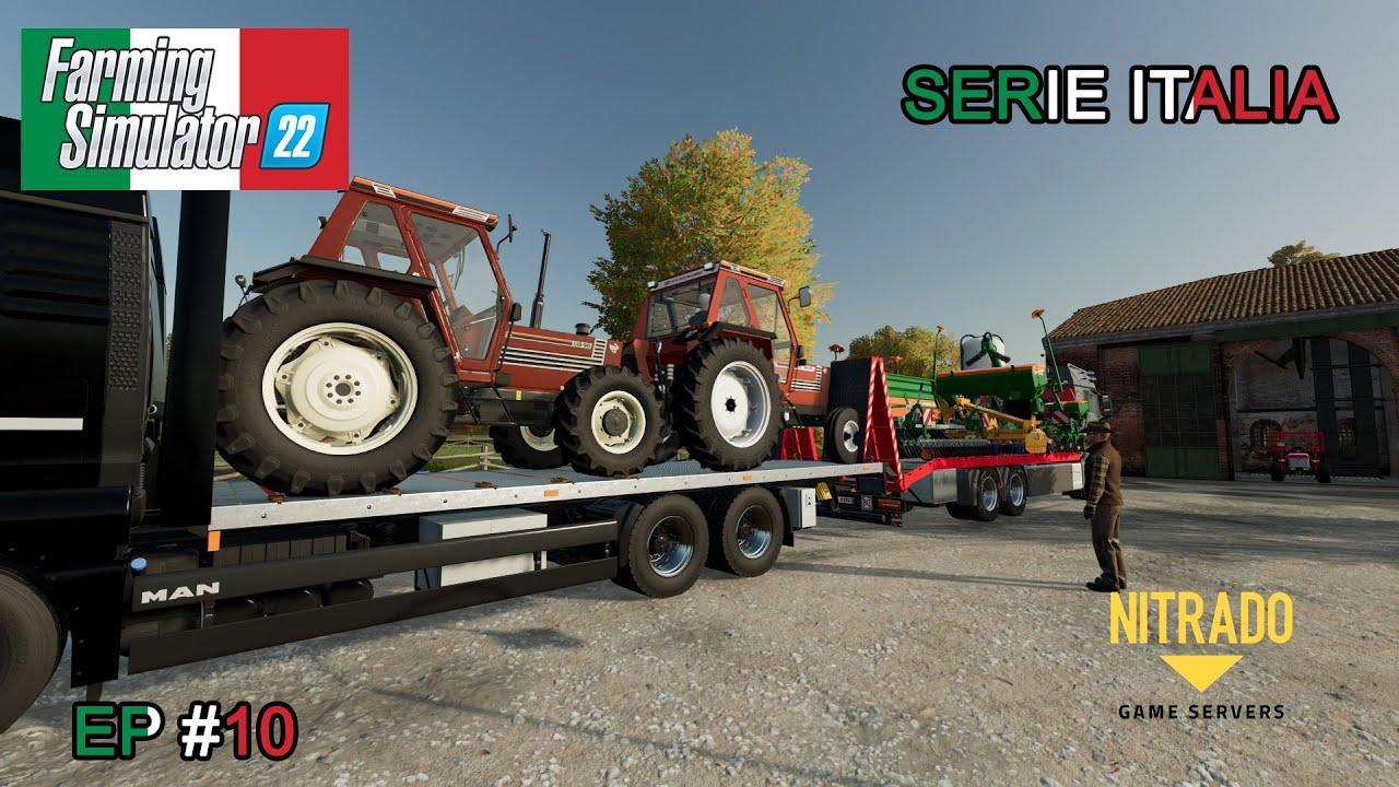Fs22 Serie Italia 10 Arrivano I Nuovi Mezzi Youtube