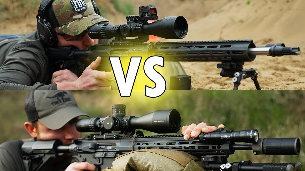 Nejlepší BUDGET Long range optika? Arken EP5 5-25x vs Vector Continental 4-24x - YouTube