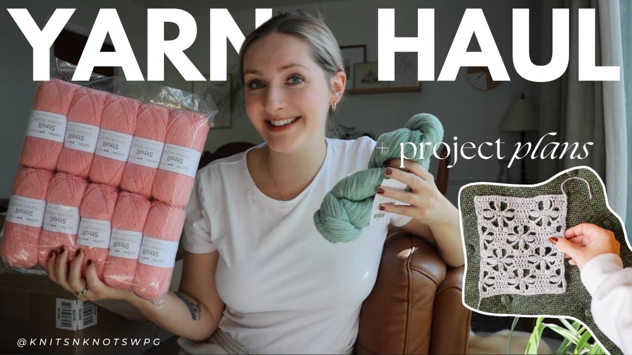 Yarn Haul & Upcoming Project Plans! | 10+ Crochet Projects | Chatty ...