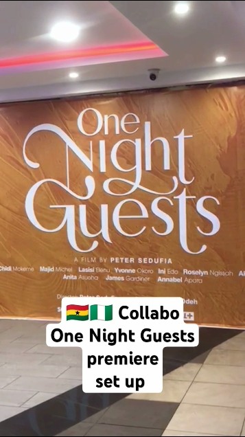 One night Guests premieres set up - YouTube