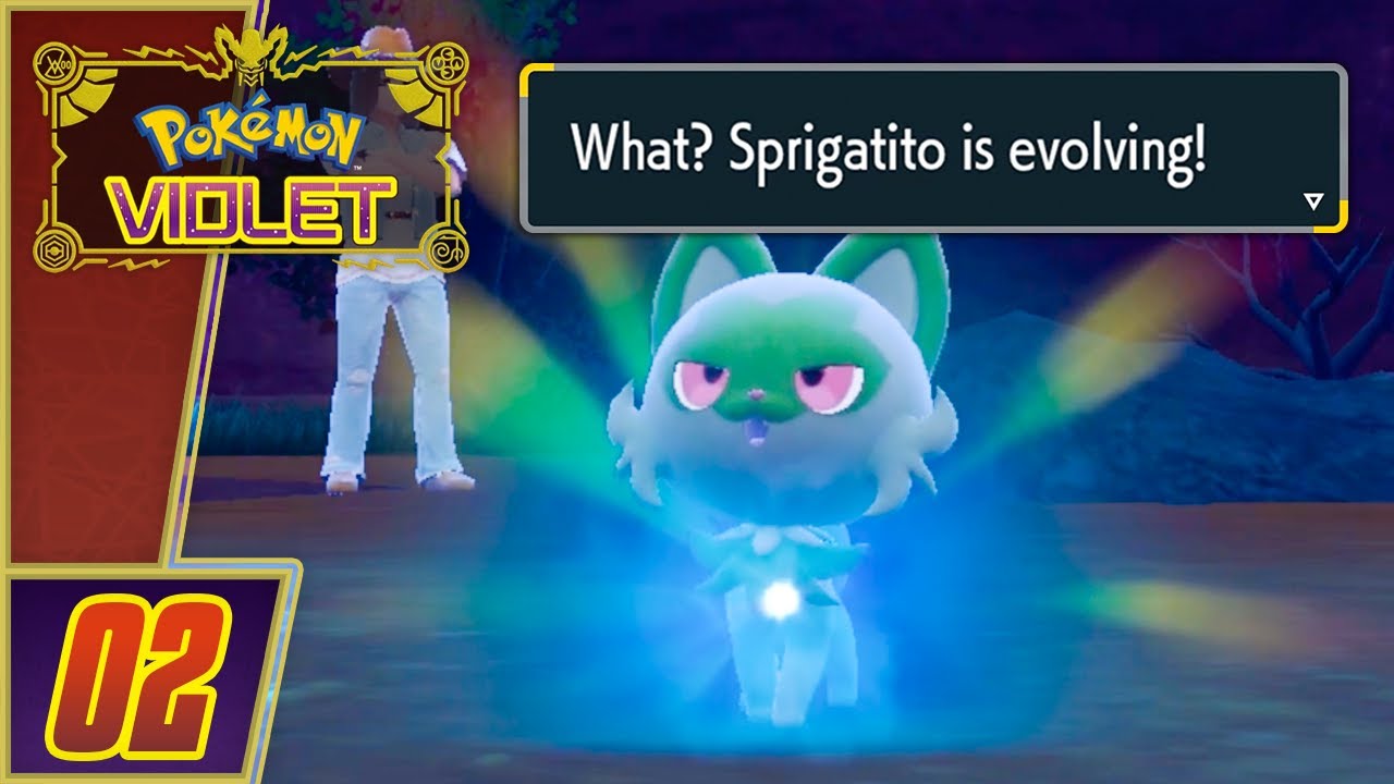 Sprigatito is evolving! - Pokémon Scarlet & Violet 100% Playthrough ...