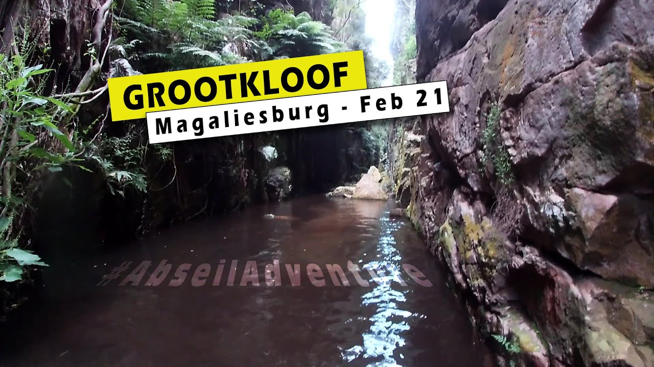 Abseil Adventure - GrootKloof with a twist - YouTube