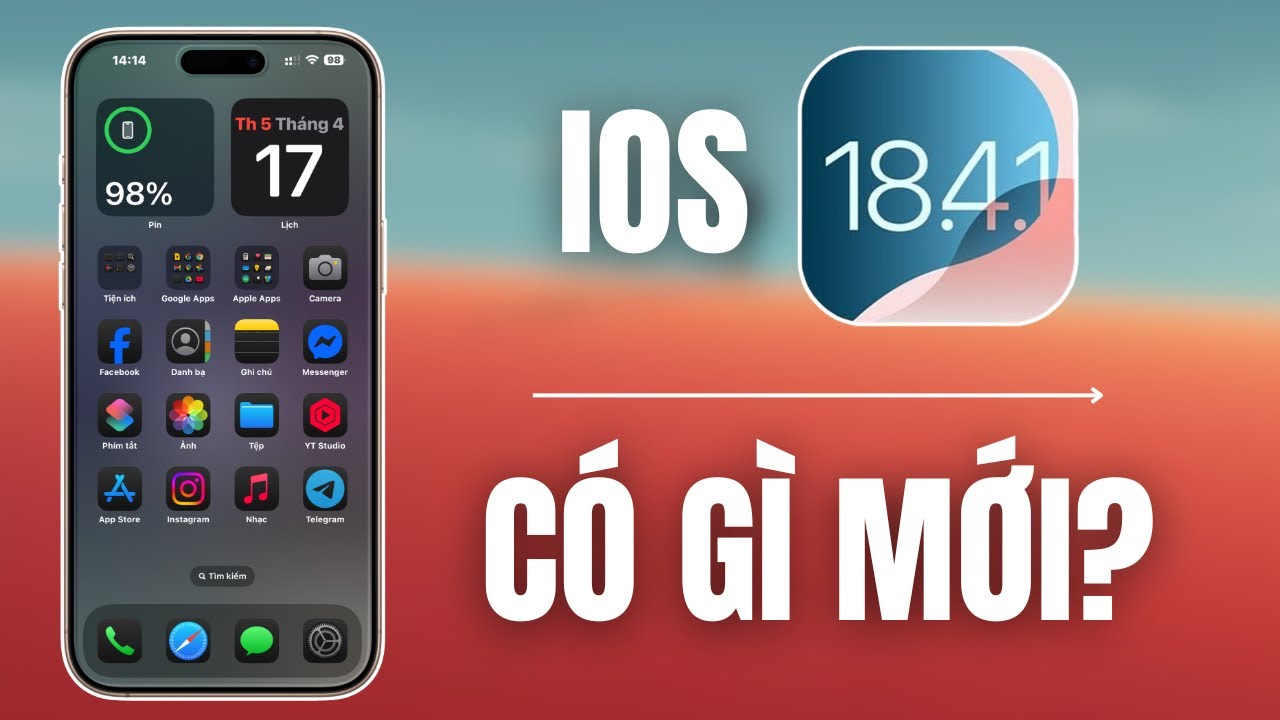 iOS 18.4.1 Chính Thức Có Gì Mới? - Hiệu Năng Tăng, Nhiệt Độ Ổn - YouTube