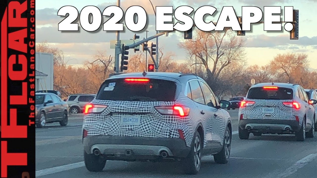 2020 Ford Escape Prototype Spied: Here's Your Early Look at Ford's Most ...