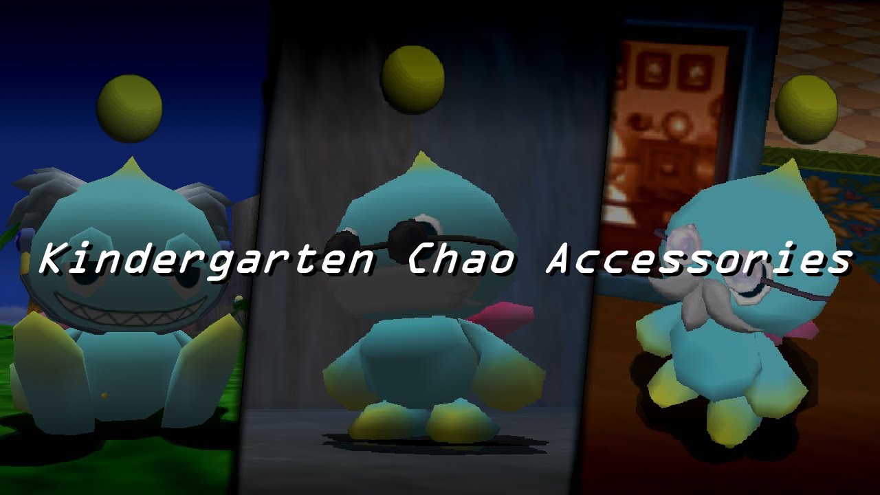 Kindergarten Chao Accessories | SA2B Mod Showcase - YouTube