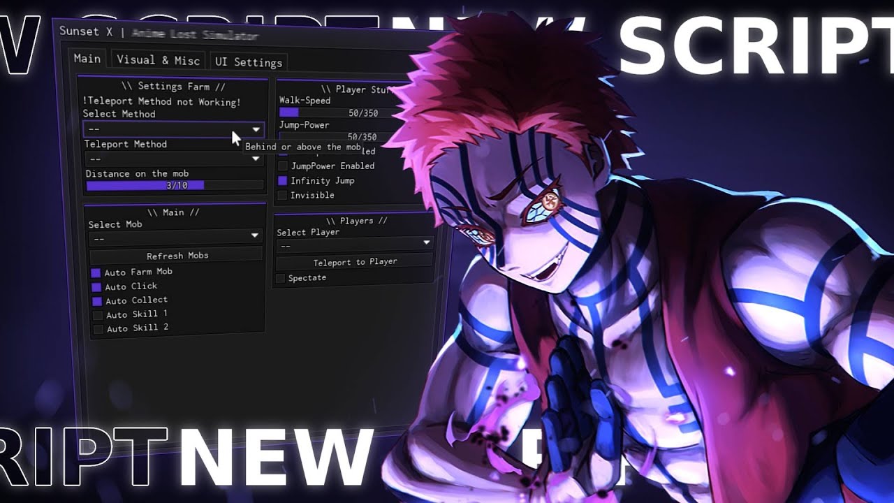 [NEW!] ROBLOX Demon Slayer: Midnight Sun Script Hack GUI | OP Features ...