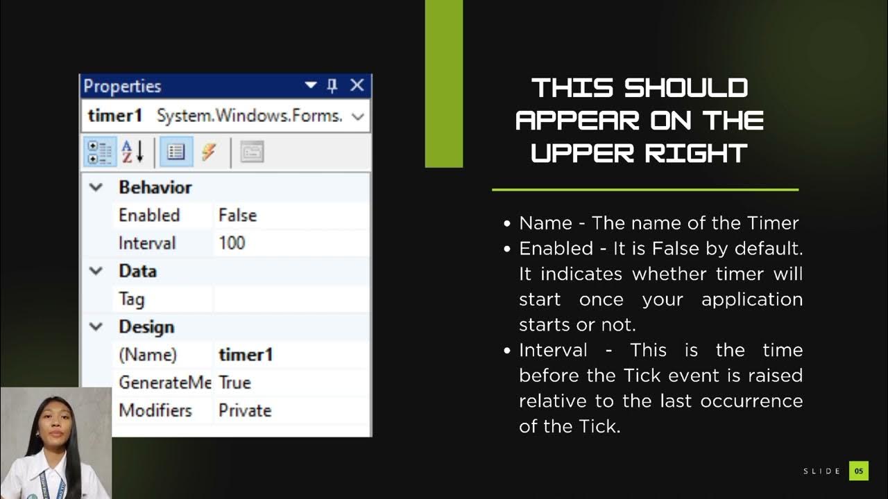 Timer - C# Windows Forms Controls - YouTube