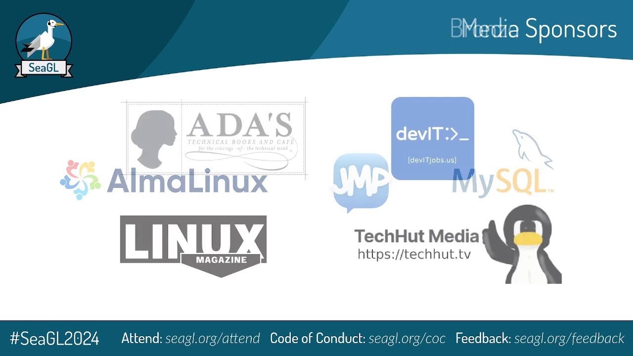SeaGL 2024 - day 2, room 340 - YouTube