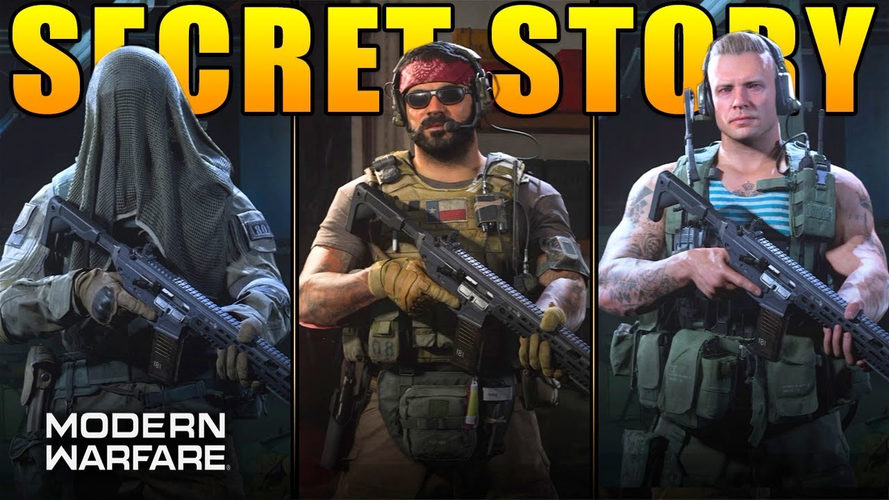 The Secret Stories of The Modern Warfare Operators - YouTube