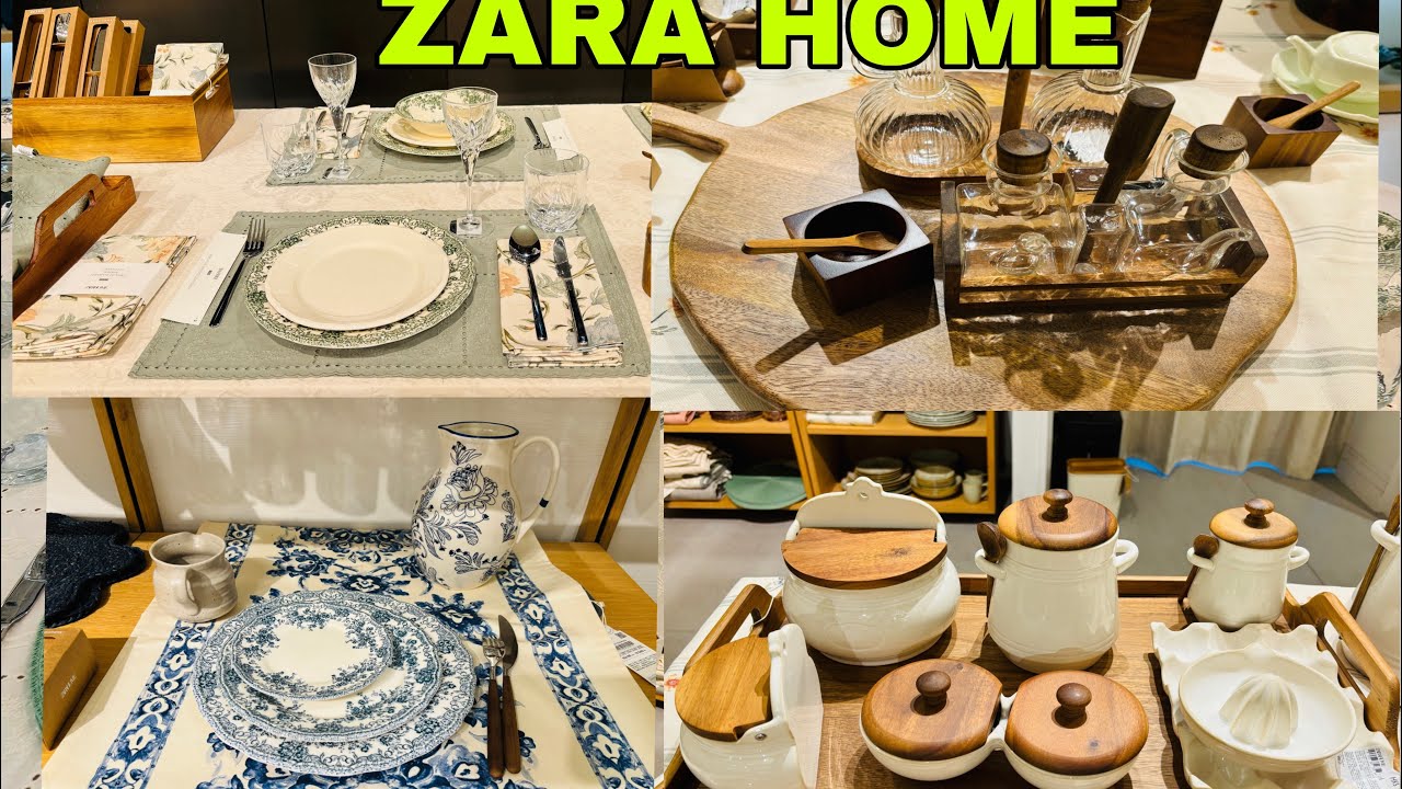 ZARA HOME Collection March 2024 | Elegant Kitchenware & Tableware ...