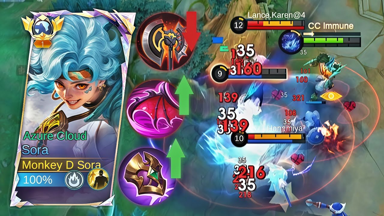 Item core Sora di nerf‼️pakai item ini biar Sora kalian makin sakit ...
