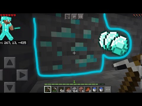 How to find Diamonds in Minecraft bedrock 1.16+(MCPE/Windows 10/Xbox ...