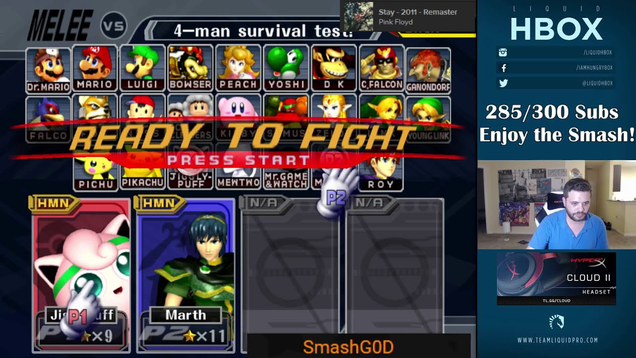 Ending HBox's streak on Netplay [SmashG0D (Marth) vs Hungrybox (Puff ...