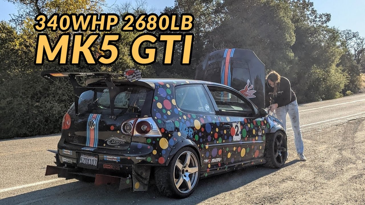 Modded VW MK5 GTI Review - 400hp 7700rpm MONSTER - YouTube