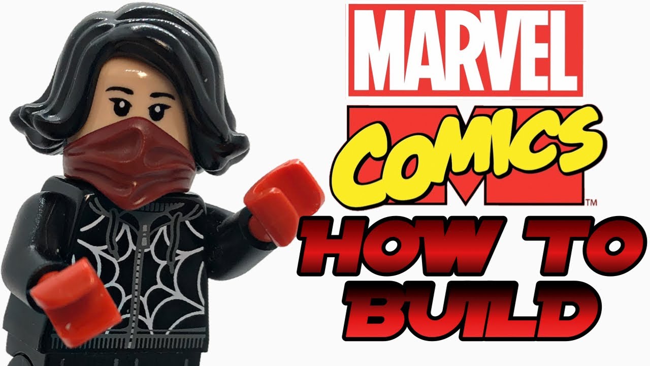 How To Build a LEGO SILK Minifigure from MARVEL COMICS! - YouTube