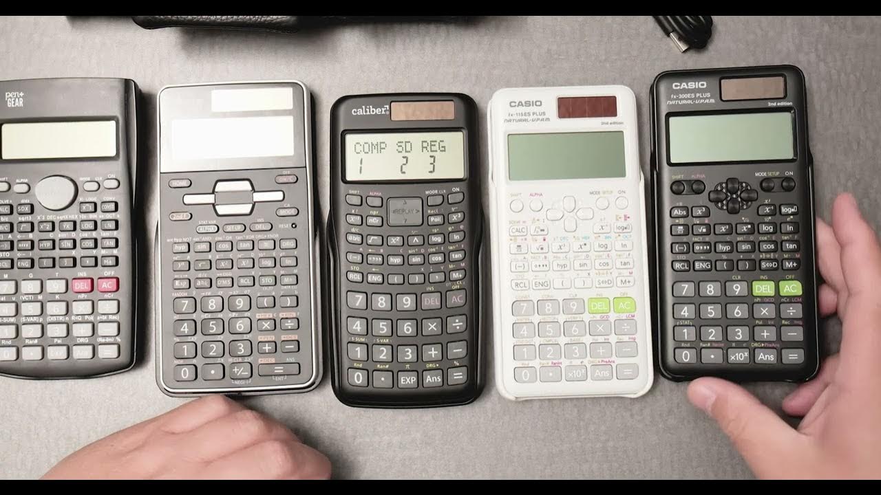 Caliber Scientific Calculator vs Casio: Button and Function Comparison ...