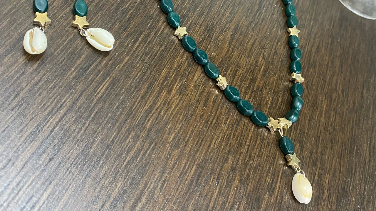 Handmade necklace | diy necklace | how to make necklace at home - YouTube