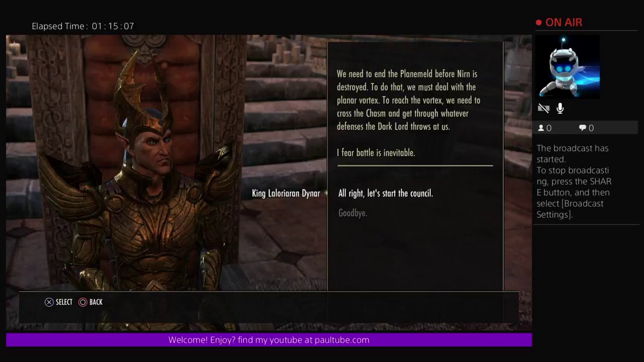 ESO Rescue Vanus Galerion Coldharbor - YouTube