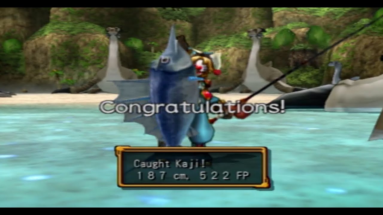 Dark Cloud 2 Photo Album, Min/Max, & Monica Playthrough Pt 89 Fishing ...