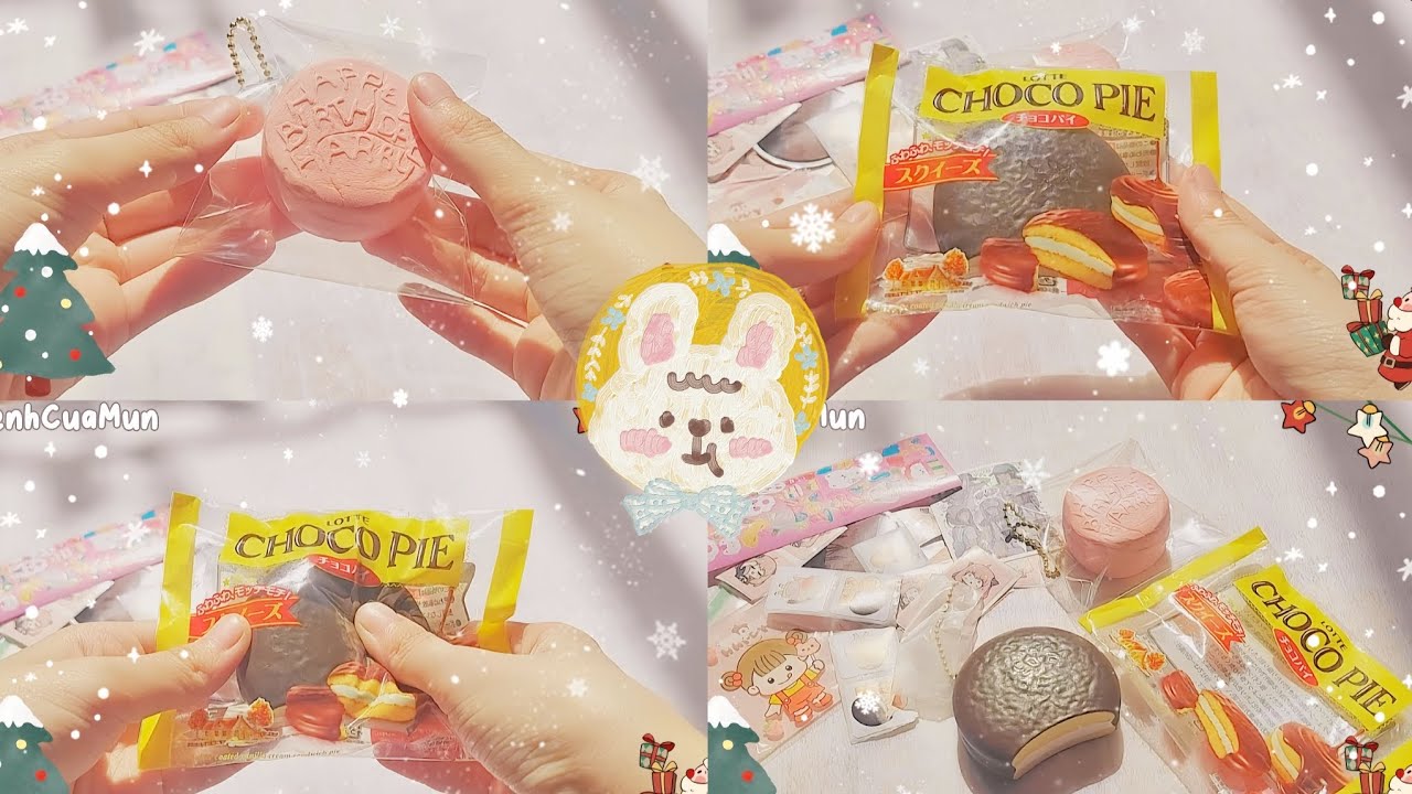 [Unboxing]🙊🍰 Squishy Chính Hãng Lotte Và Squishy Chất Bơ Siêu Hot Hitt😍 ...