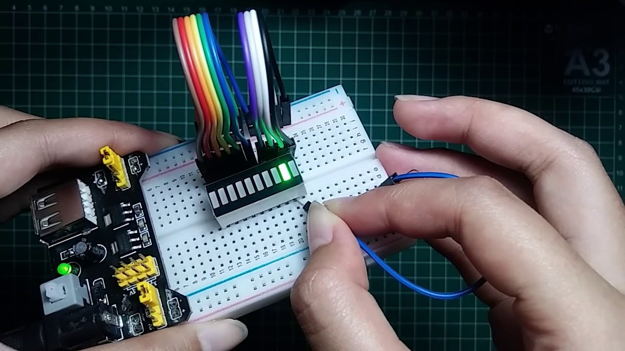 Bargraph 10 Segment Light Display Module - YouTube