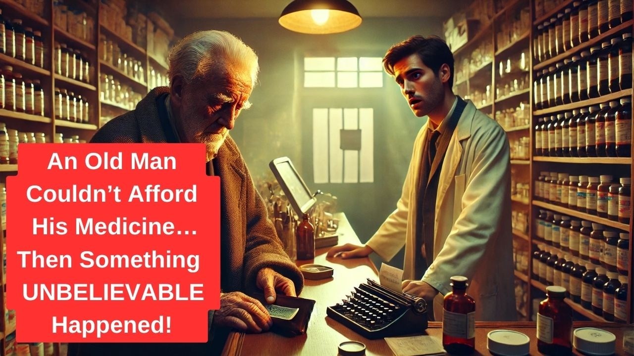 An Old Man Couldn’t Afford His Medicine… Then Something UNBELIEVABLE ...