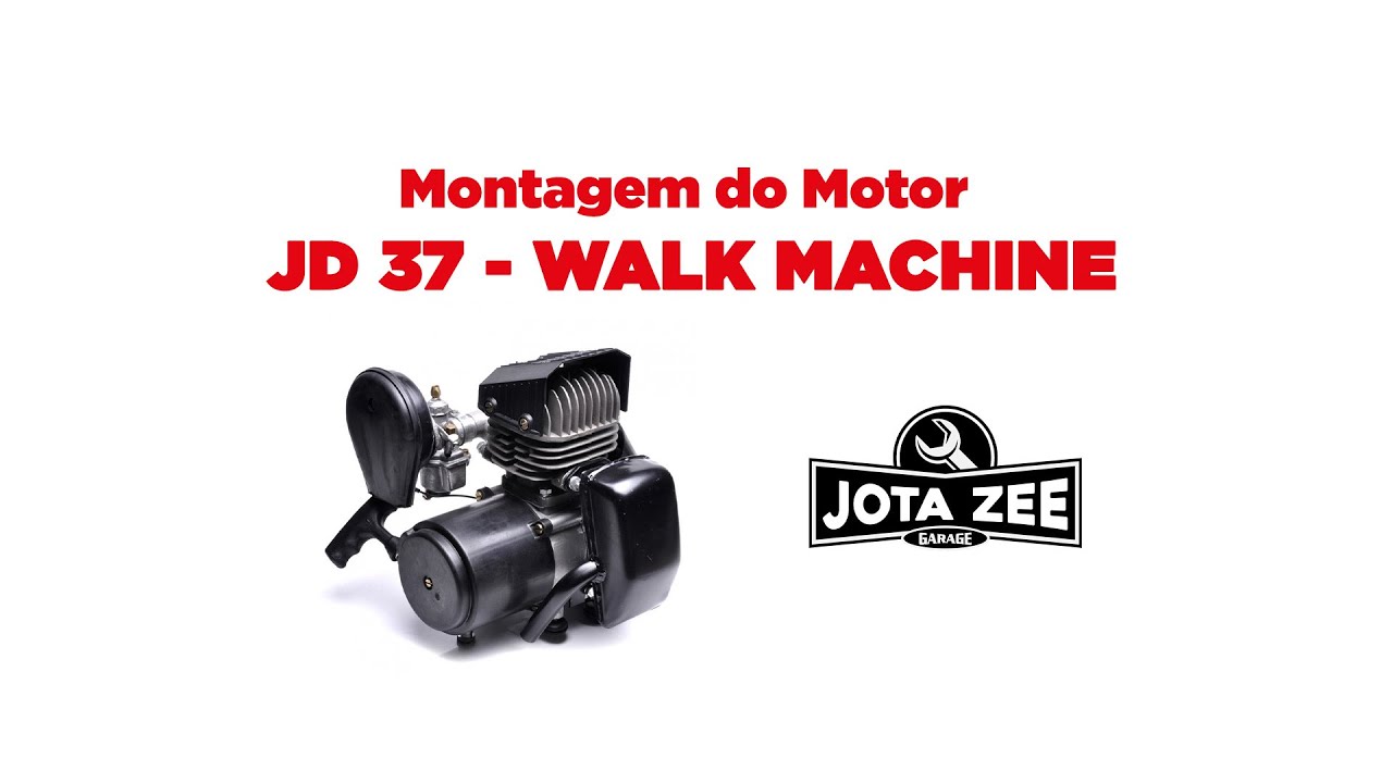 Montagem do Motor JD37, original do Walk Machine e Motorella - YouTube