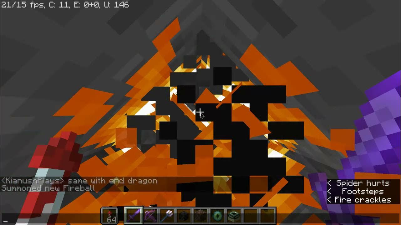 How to make strong fireballs in minecraft (java edition) - YouTube