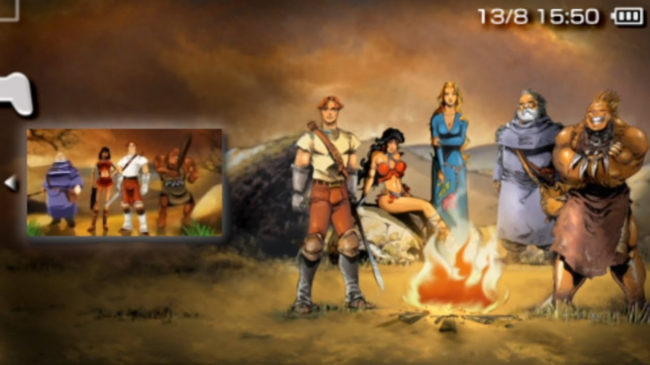 Lanfeust of Troy - Gameplay [PSP/PS Vita/PS TV] - YouTube