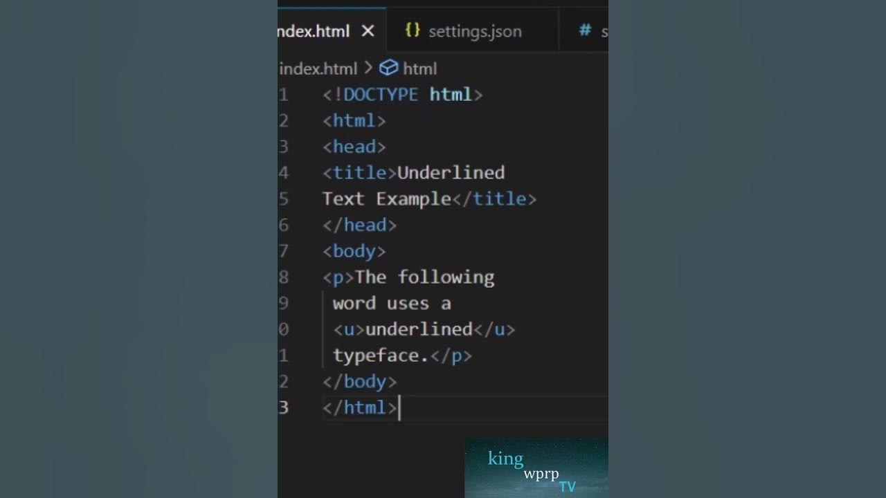 Html U Tag Htmlcss Webdevelopment Htmlacademy Webprogramming Coding Programminglanguage 