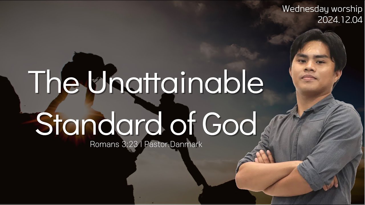 IMOHP 🇵🇭 Wednesday Worship service_'The Unattainable Standard of God ...