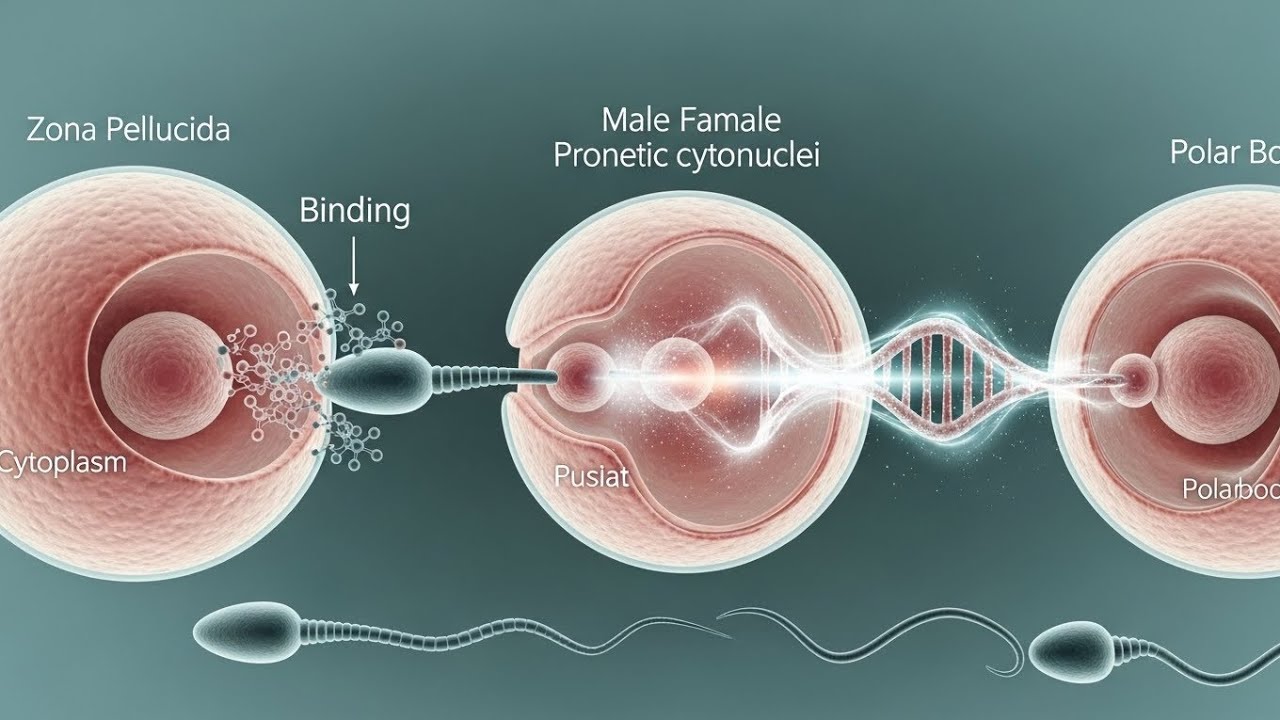 How to Fertilization in Human. |3D Animation.! - YouTube