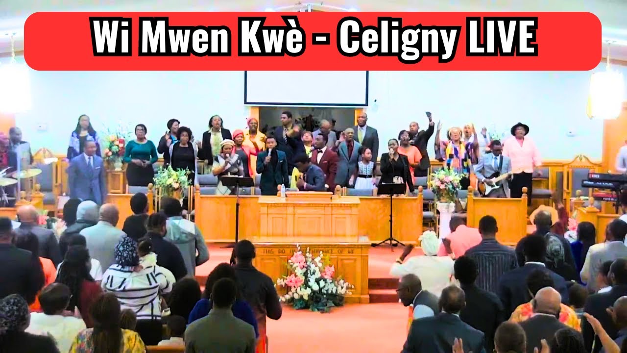 Senye Mwen Kwe Ou Se Bondye - Live Adoration Celigny Dathus - YouTube