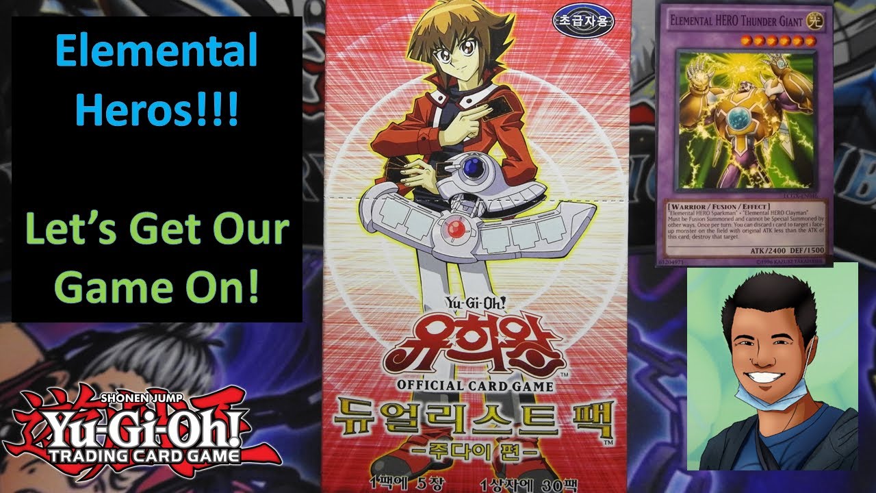 Duelist Pack Jaden - Box Opening - Yu-Gi-Oh! Korean OCG - YouTube