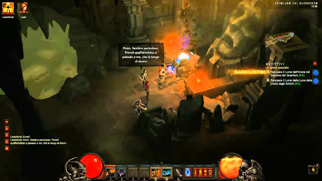 Diablo 3 - The ghosts, the thief and the temple - YouTube