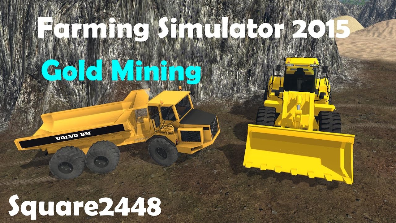 FS15: Gold Mining - YouTube