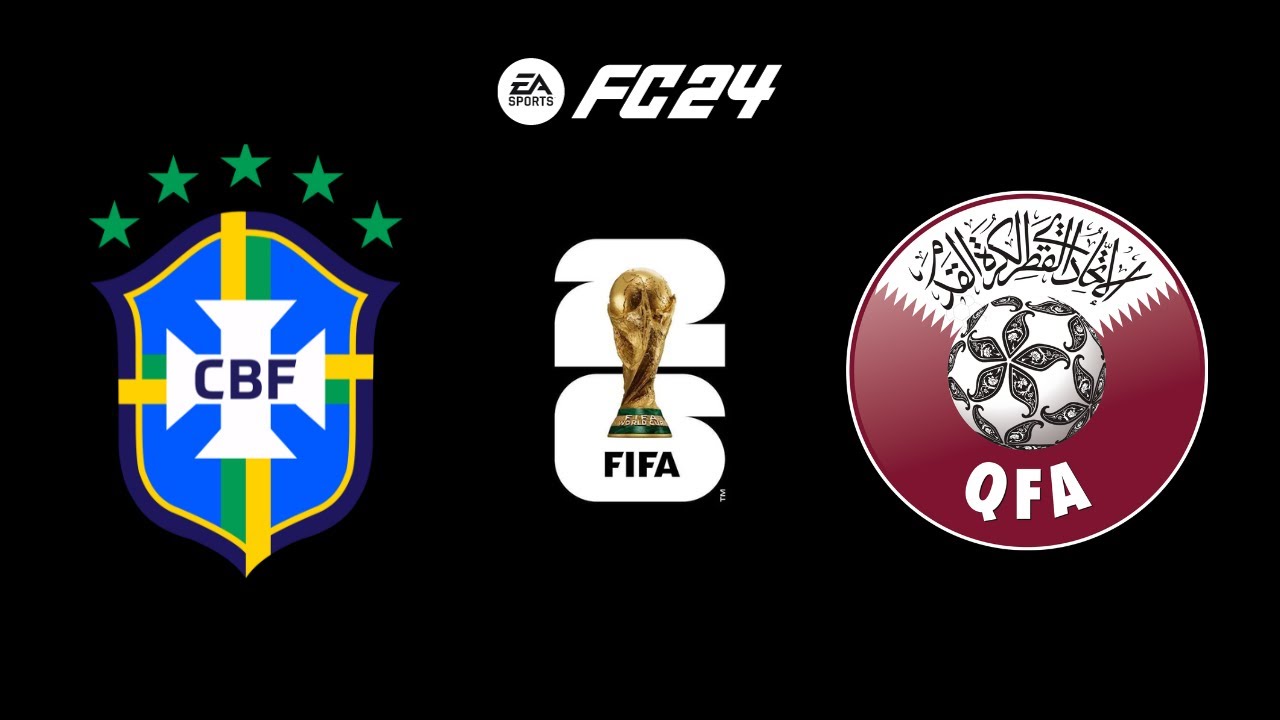 Brasil x Catar | EAFC 24 Gameplay | Amistoso Internacional [4K 60FPS] - YouTube