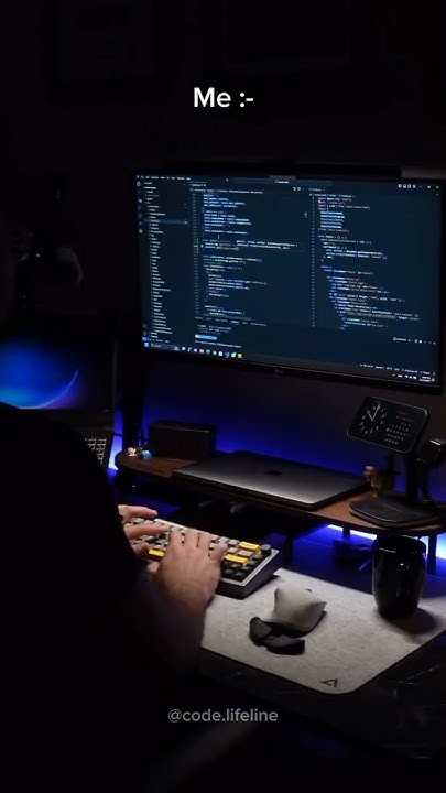 When coding is life😉 - YouTube