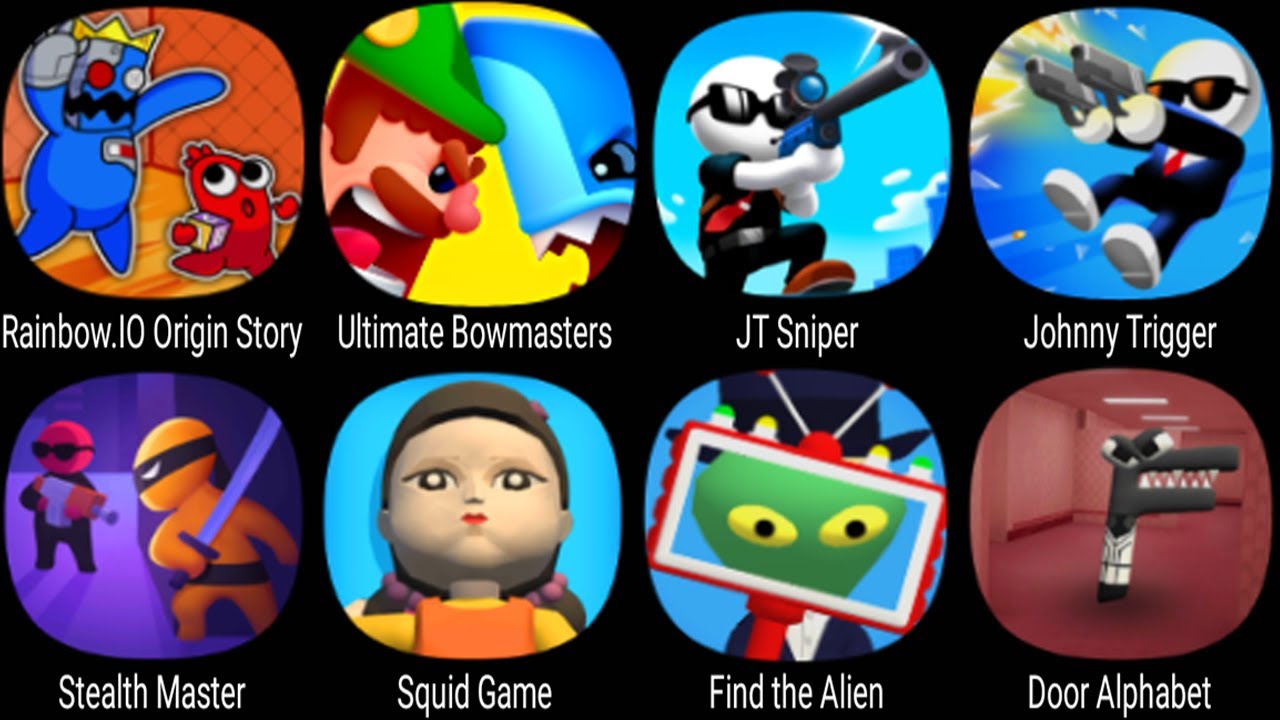 Rainbow IO Origin Story, Ultimate Bowmasters, JT Sniper, Johnny Trigger ...