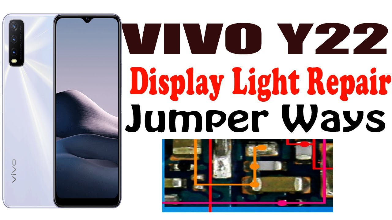 Vivo Y22 Display Light Problem Repair ALL Supply Line Solution Jumper ...