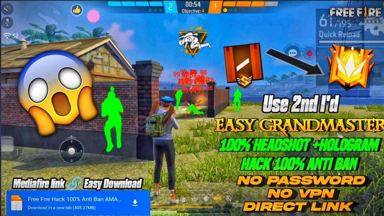 OB45💯| free fire headshot config file | free fire headshot hack | free ...